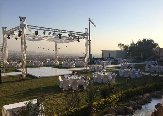 Movable Truss Booth Display Moisture Resistant Apply To Wedding Party