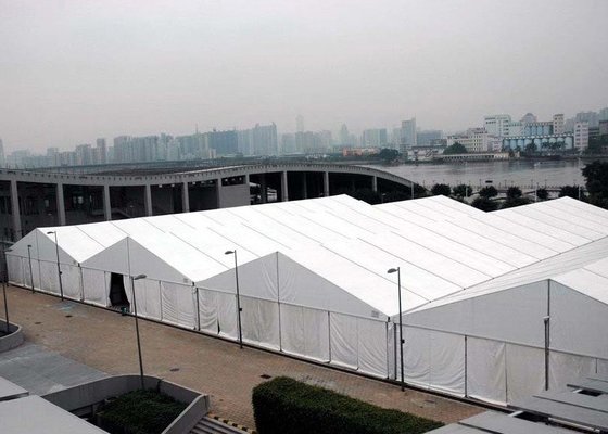 Anti Rust Temporary Warehouse Tent Moisture Proof With Plywood Floor