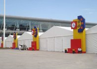 Spacious Trade Fair Tents 1500 Person Capacity Unit Combined Structure