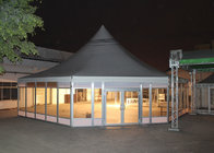 Fireproof Wedding Pagoda Party Tent 16 M Diameter 150 People Capacity