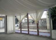 Octagonal Marquee Party Tent Wood Grain -30 To 70 °C Temperature Resistance