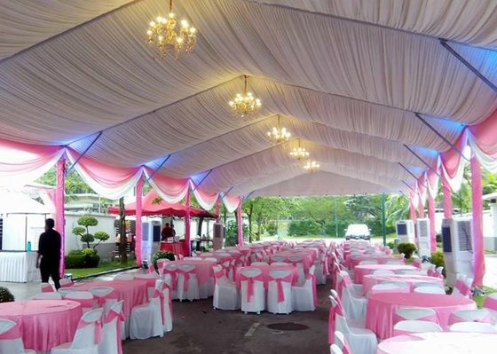 Large Wedding Party Tent 1000 People Capacity 203*112*4.5 Mm Frame Profile