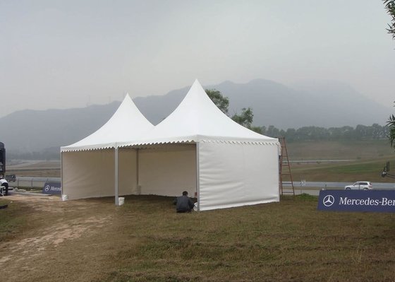 Commercial Trade Show Tent Aluminum Alloy Material Logo Printing Available