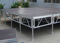 Outdoor Portable Performance Stage 0.4 To 2 M Height Corrosion Protection