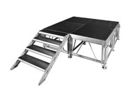Retractable Dancing Aluminum Stage Platform 1.22 x 1.22 M Long Life Span 