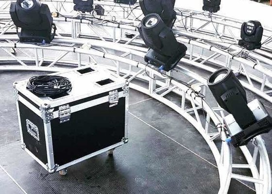 Outdoor Event Square Aluminum Truss , Stage Lighting Truss Easy Installation