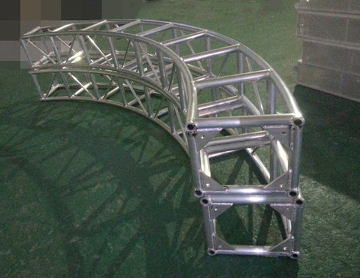 Durable Round Aluminum Stage Truss , Anti Oxidation Circular Lighting Truss