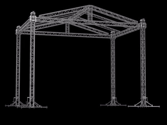 Customized Concert Aluminum Stage Truss Corrosion Prevention For Exhibition