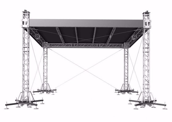 Event On Stage Stands Truss Spigot Joint , 400 Kg Aluminium Stage Truss