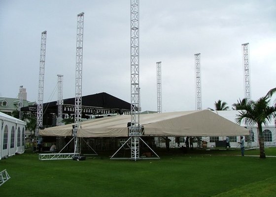 Waterproof Aluminum Truss Frame , Aluminium Lighting Truss For Exhibition