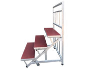 Aluminum Truss Accessories Mobile Chorus Performance Ladder For Advertising