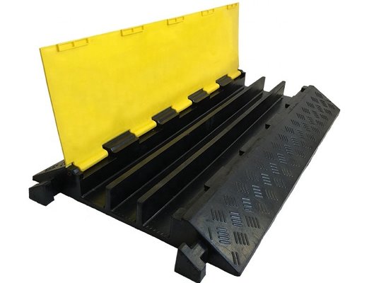 Flexible 17 Kg Truss Accessories , Rubber Cable Ramp SGS Certification