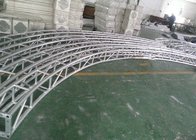 Concert Curved Roof Trusses Aluminum Alloy Material Two Years Warranty