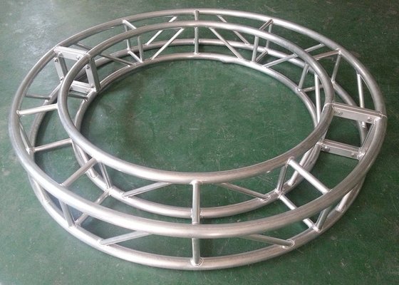 Round Dj Light Aluminum Roof Truss 350-1200 Kg Max Loading Easy Dismantle