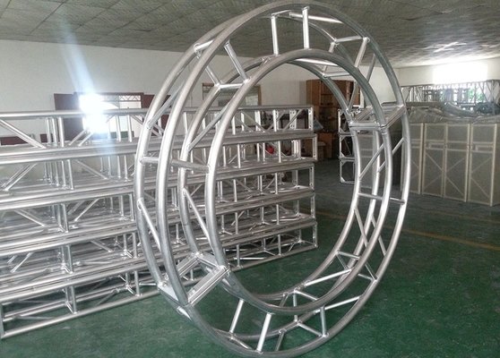 Round Dj Light Aluminum Roof Truss 350-1200 Kg Max Loading Easy Dismantle