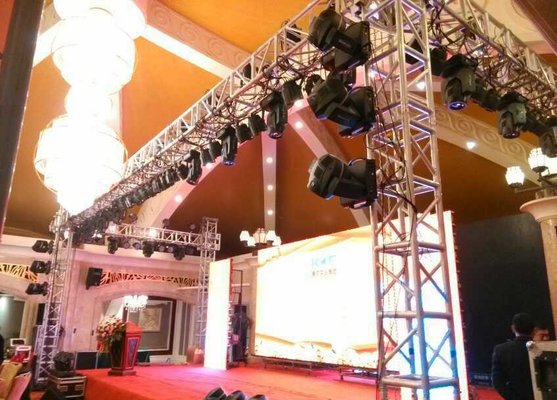 ML -203 CE Approved Anti - Oxidation Aluminum Stage Truss For Indoor Wedding